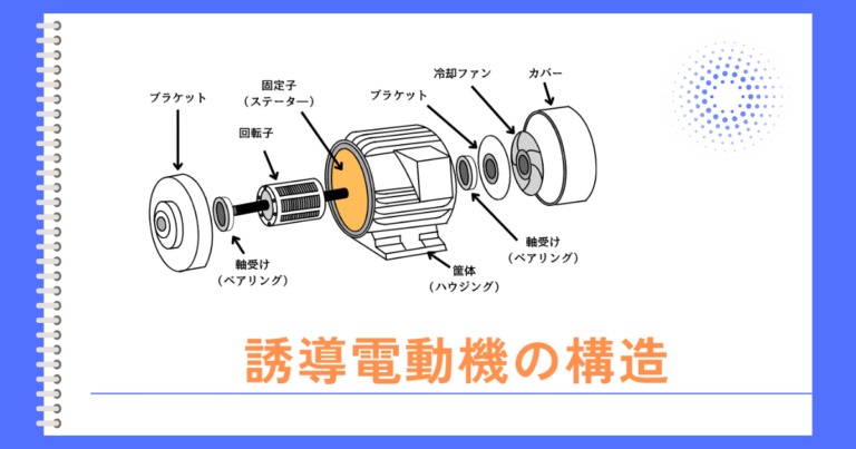 誘導電動機の構造 - 電気主任技術者のナレッジノート